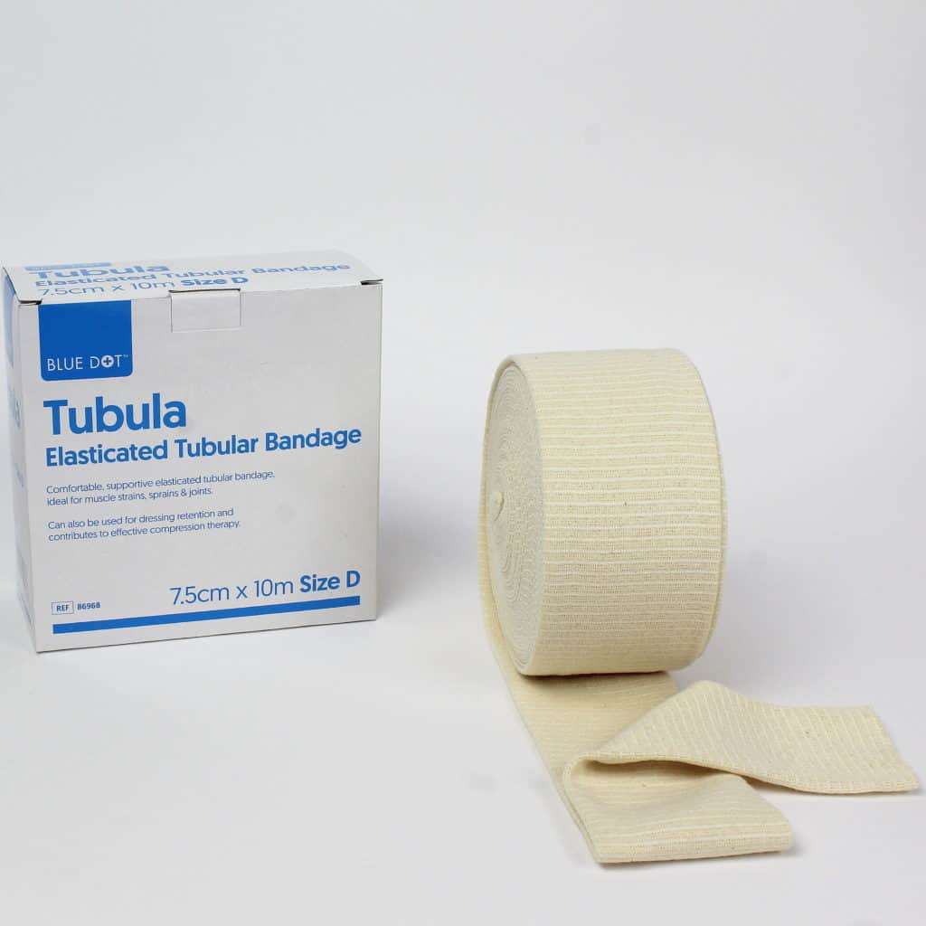 Size E Elasticated Tubular Bandage. 10m | Advantage First Aid